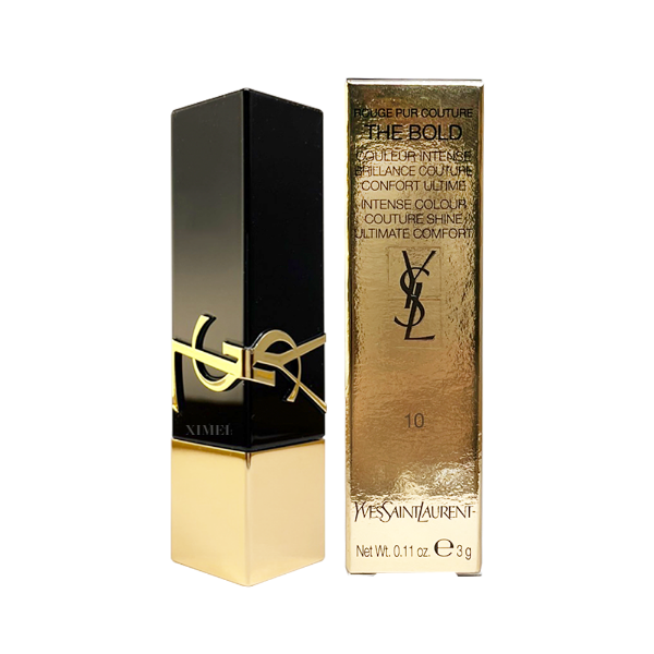 YSL 聖羅蘭 黑金方管唇膏 #10貪婪-zingala商店