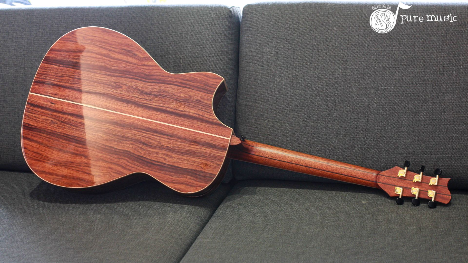 Gomans F-S22C Custom 復古刷色 全單手工木吉他 (客製版)-zingala商店