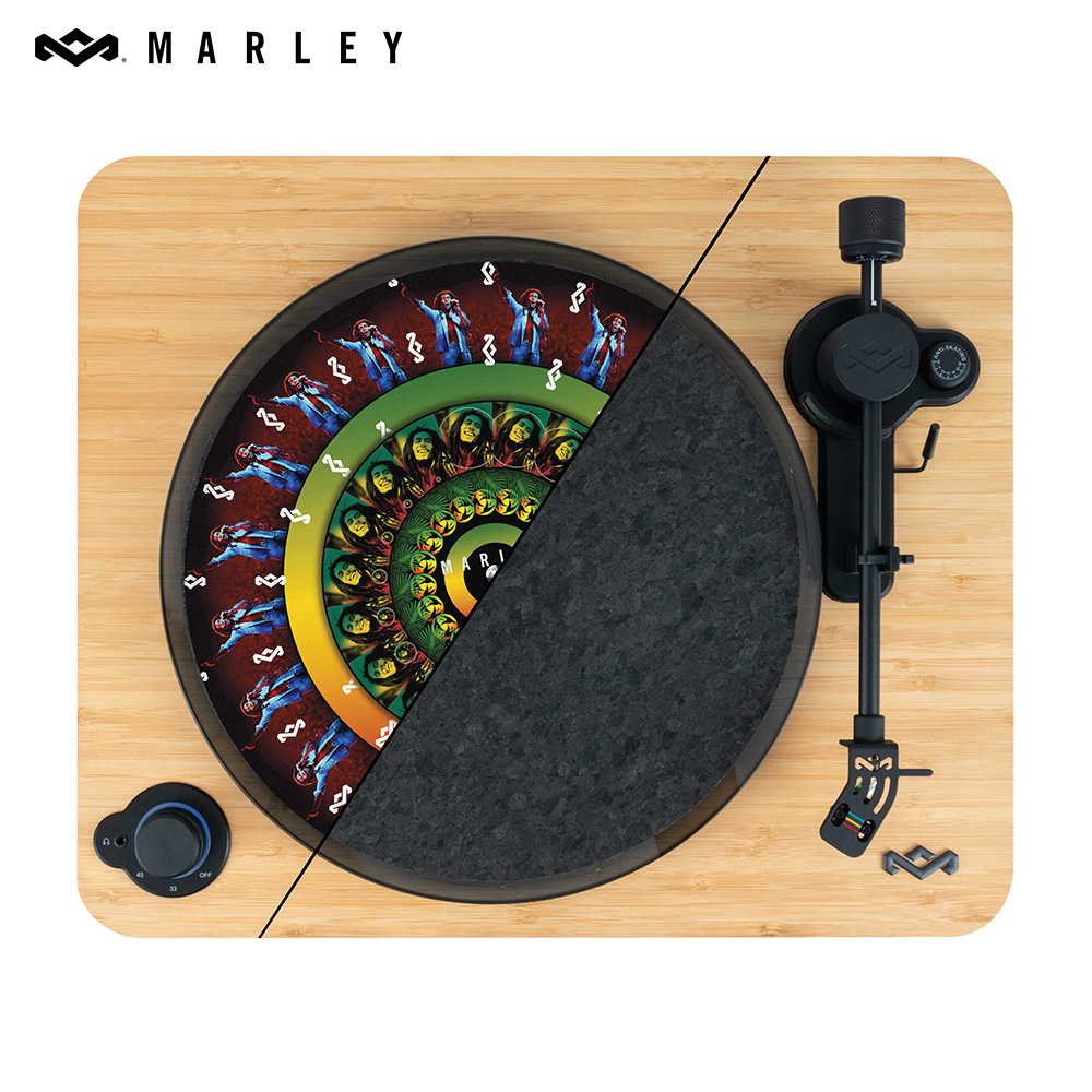 Marley Stir It Up Lux 無線藍牙黑膠唱盤-zingala商店