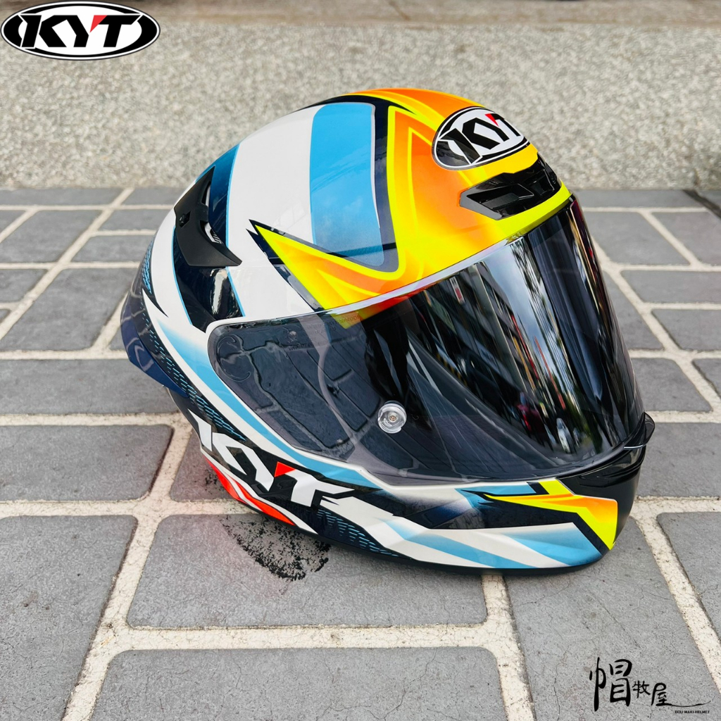 【帽牧屋】KYT TT-COURSE TTC #36 選手彩繪 排齒扣 藍牙耳機槽 內襯全可拆 全罩安全帽 現貨-zingala商店