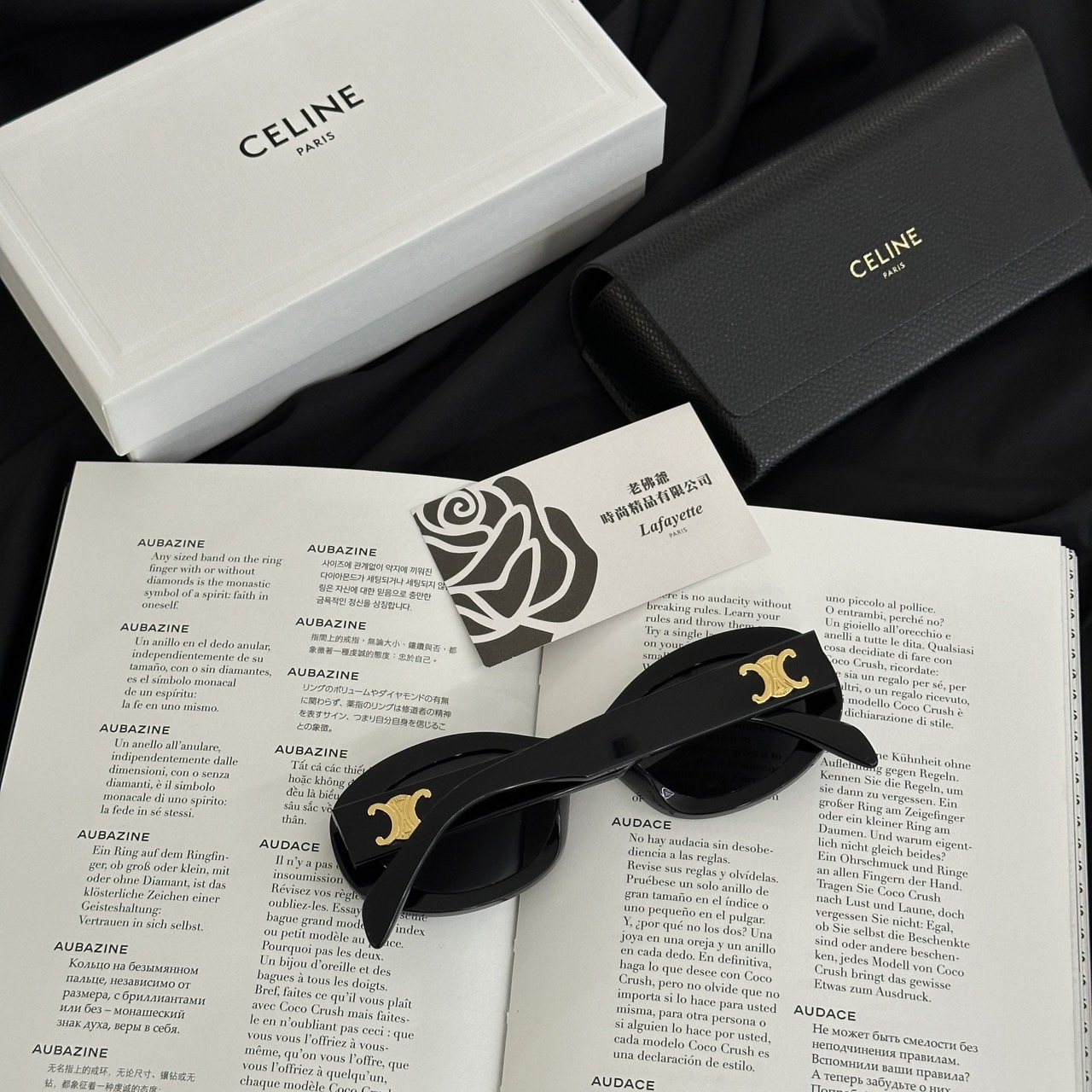 CELINE TRIOMPHE 01 CL40194U 凱旋門墨鏡-zingala商店