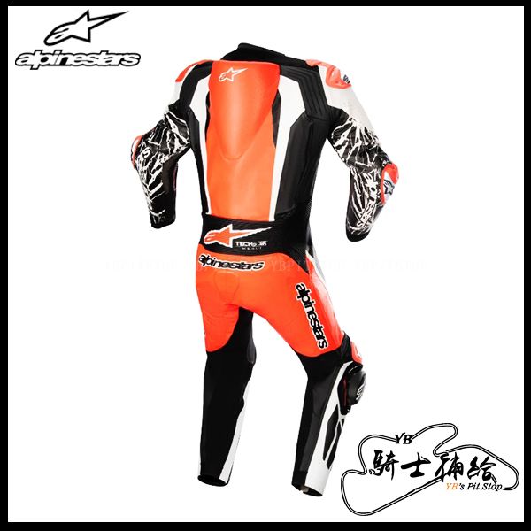 ALPINESTARS RACING ABSOLUTE V2 1PC 紅白黑 頂級款 連身皮衣 A星-zingala商店
