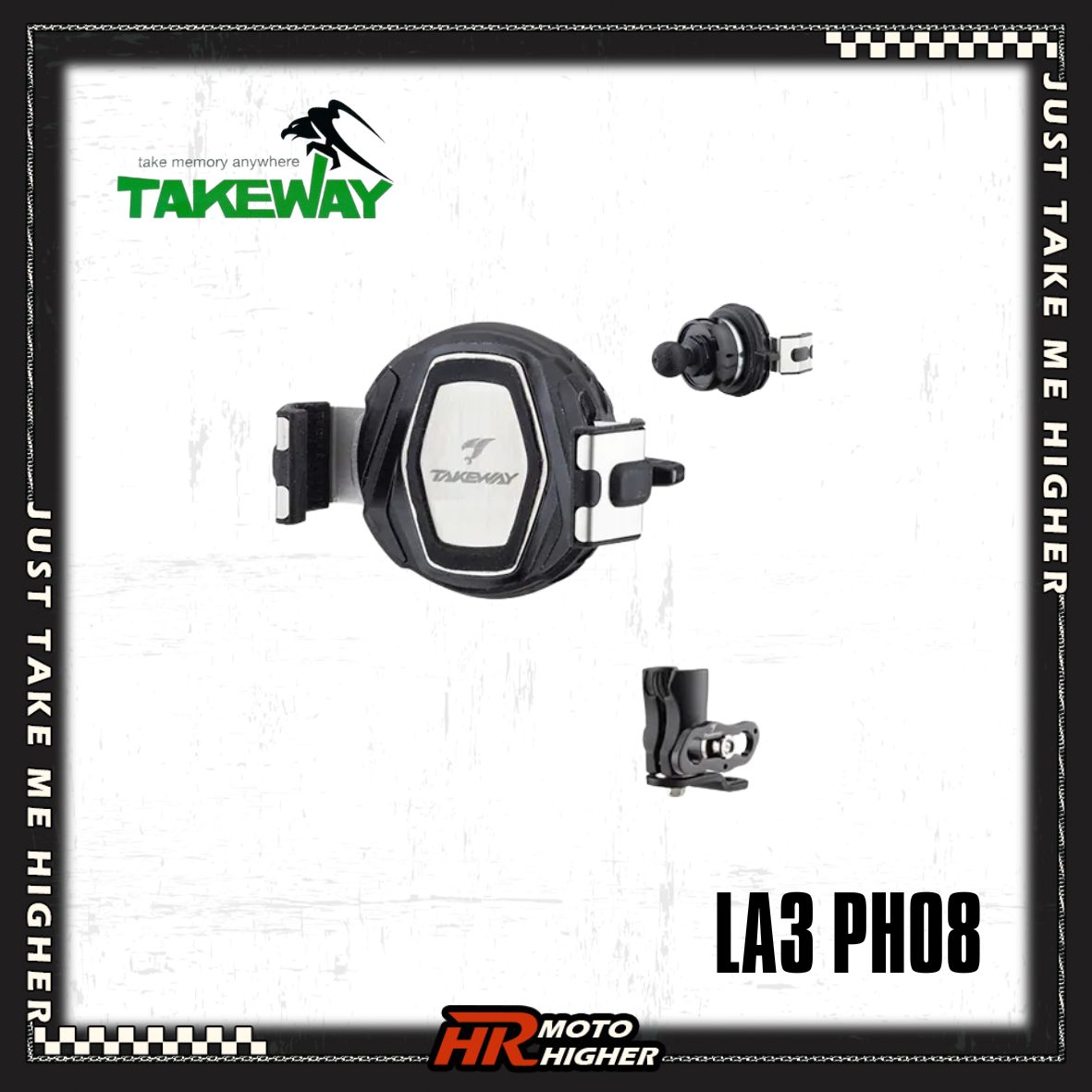 TAKEWAY 黑隼2 手機架-zingala商店