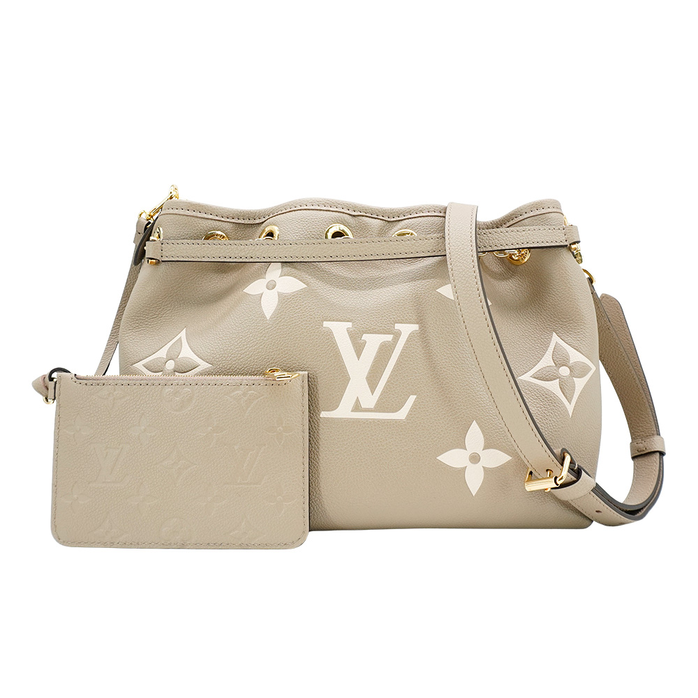 Louis Vuitton Bundle 壓花牛皮手提斜背包(M25453-斑鳩灰)-zingala商店