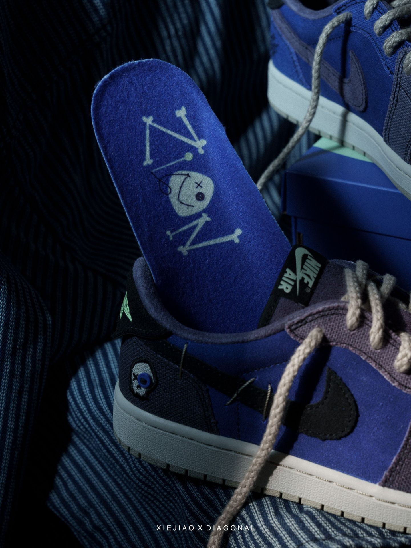 鞋教 預購 Zion Williamson x Nike Air Jordan 1 Low OG "Regency Purple and Dark Raisin" 巫毒娃娃2.0 聯名 黑紫 ...