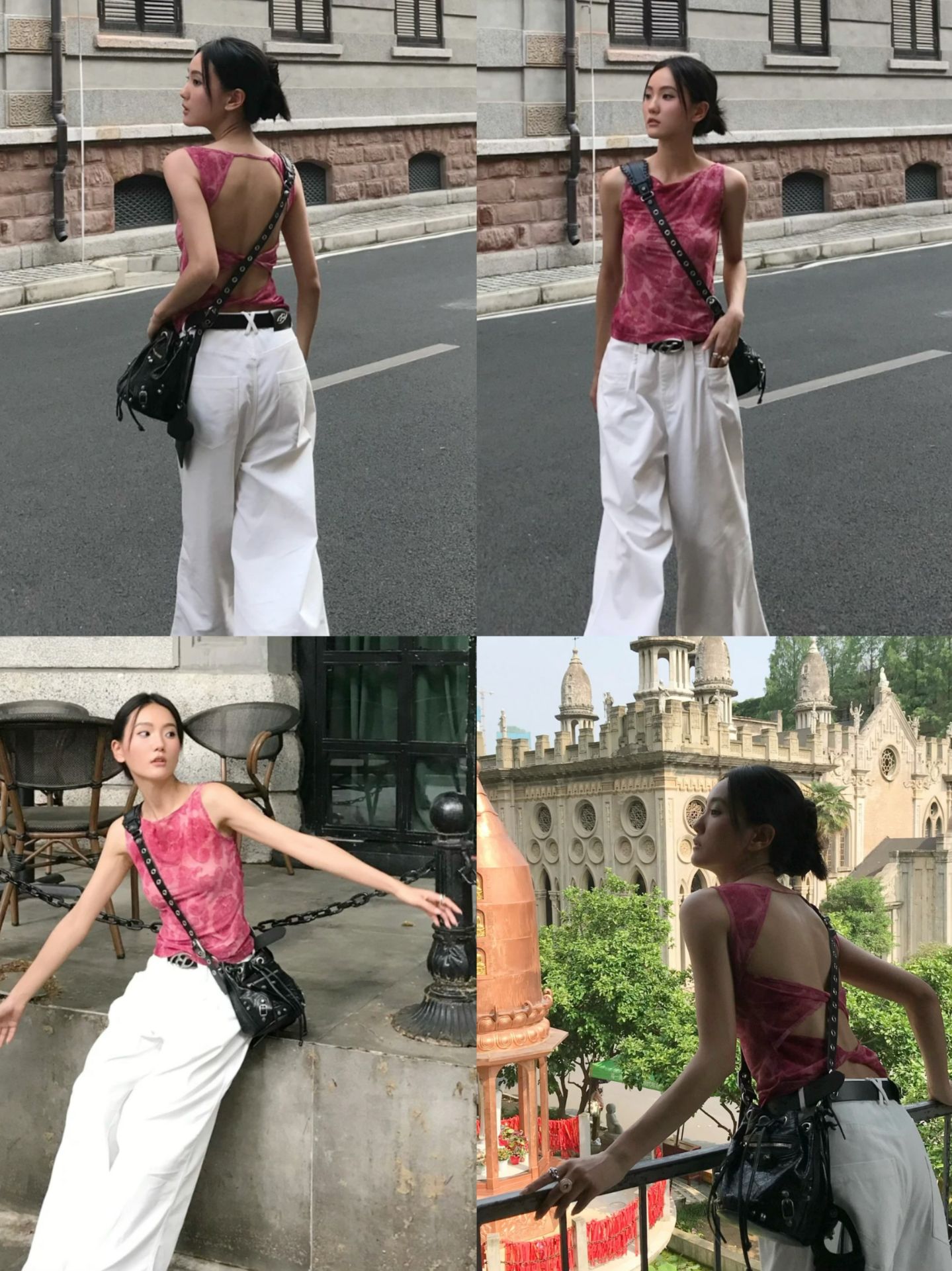 ️折扣囉 優惠價格 ! 巴黎世家黑色·皮革水桶包-zingala商店